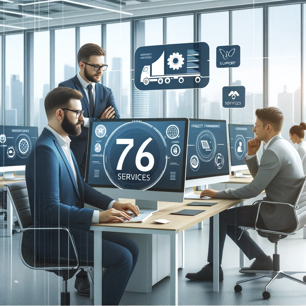 Enhancing Logistics with Expert IT Support - 76 Services Ltd